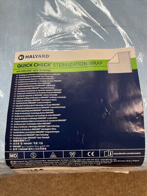 Halyard Quick Check Sterilization Wrap 24x24” 34167 box | eBay