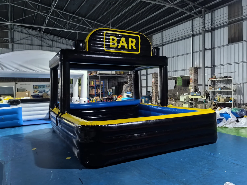 NEW PVC Inflatable Pool Bar Inflatable Pub House Blow Up Pool Bar for ...