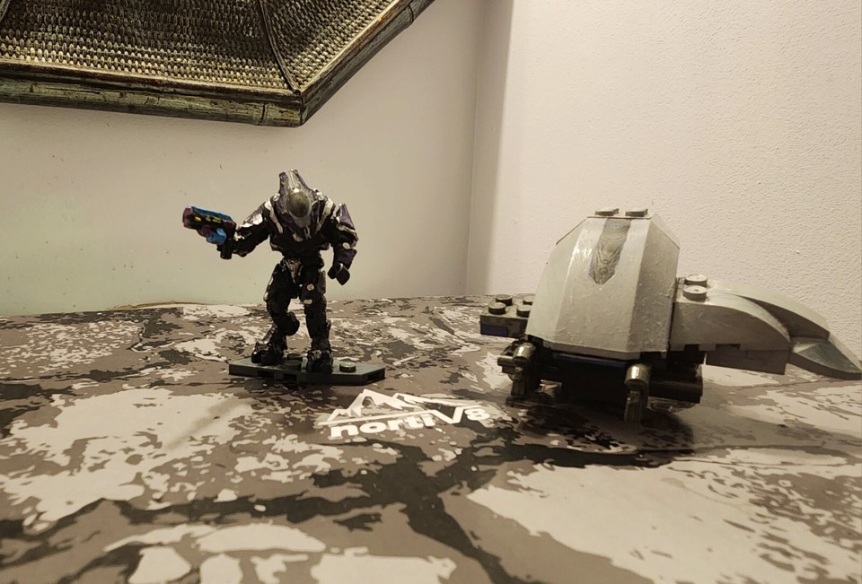Thav 'Sebarim & Ghost CUSTOM Sangheili Elite, Halo Infinite, MEGA ...
