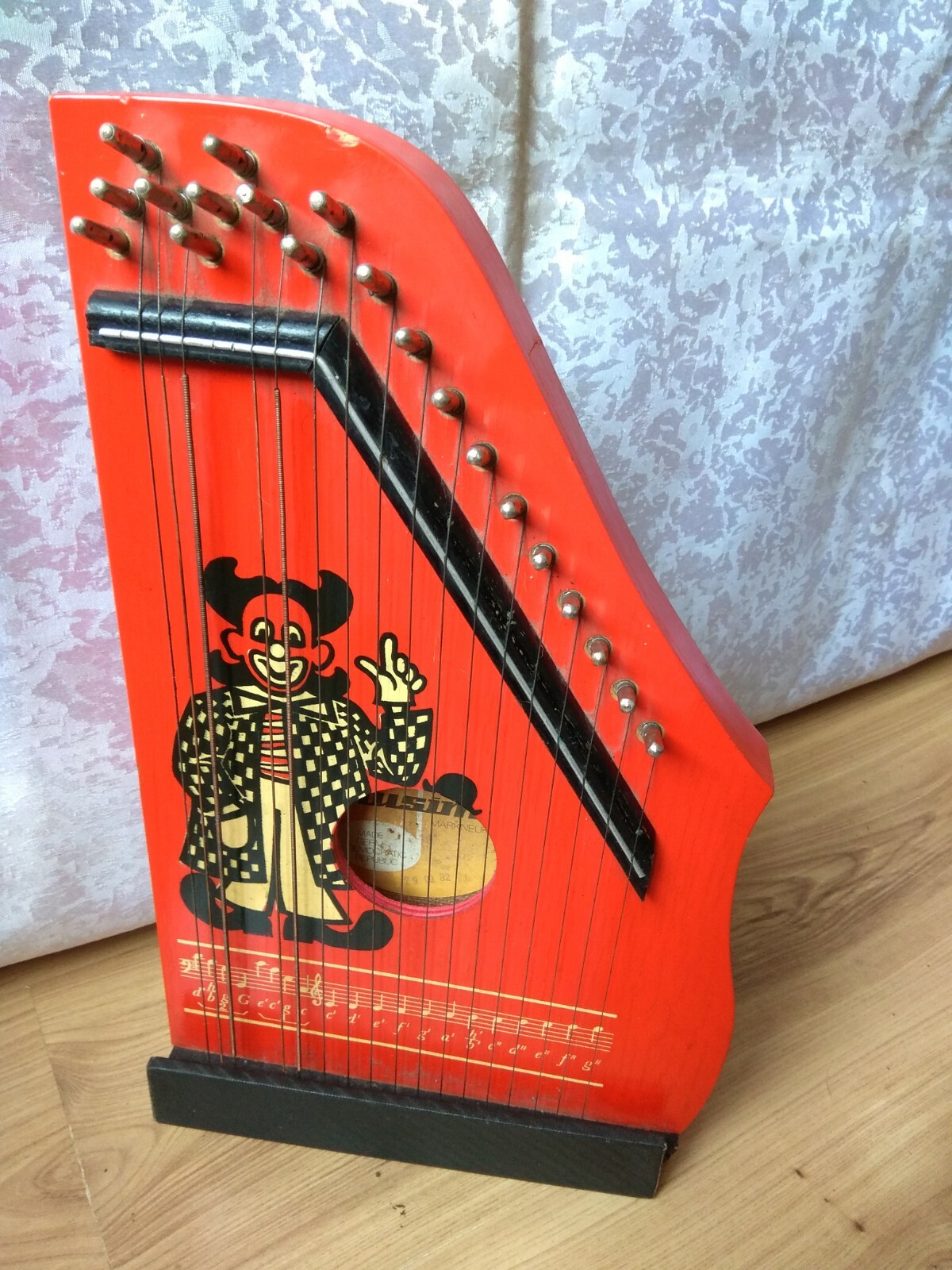 RAR Collectible Musical Instrument GDR Vintage old MUSIMA Small String ...