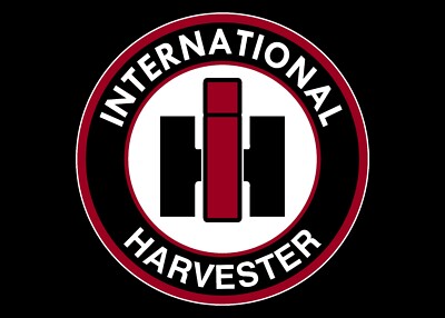 International Harvester - Vintage Round Emblem Logo Sticker Decal | eBay