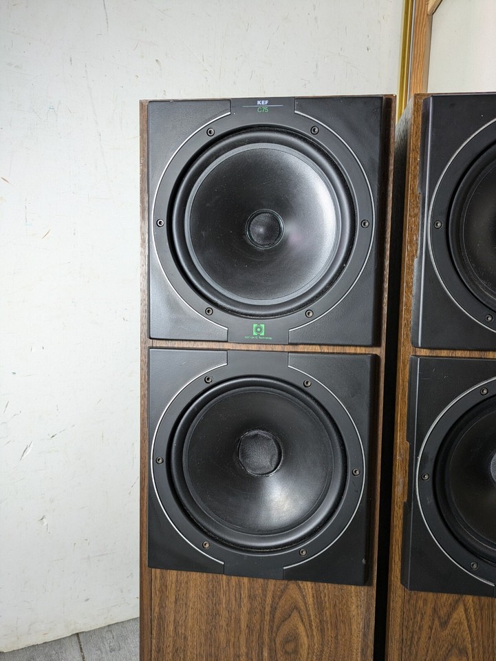 Pair of KEF C75 Floorstanding Speakers | eBay