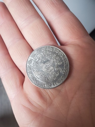 1977 Mexican Silver Coin CIEN PESOS , Mexican Libertad Toner Alert. | eBay