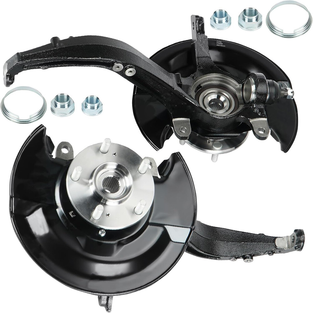 Pair Front Wheel Bearing Hub Knuckle Assembly For 2008-12 Honda Accord ...