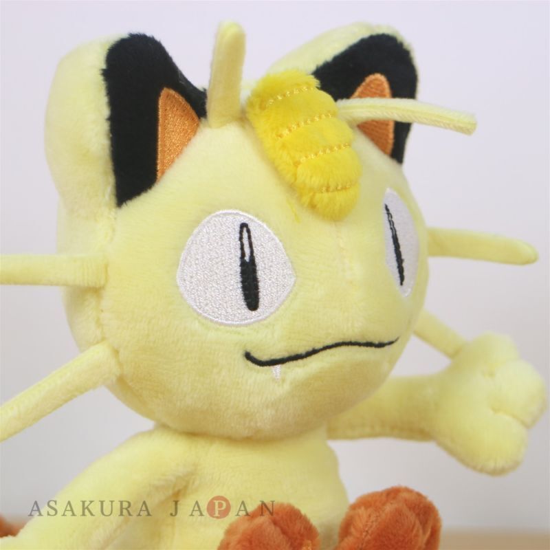 Pokemon Center Original Pokemon fit Mini Plush #52 Meowth doll Toy ...