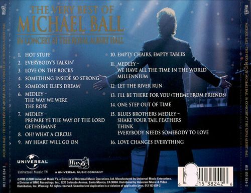 The Very Best of Michael Ball: In Concert at the Royal Albert Hall by ...