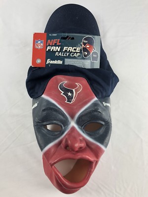 NFL Fan Mask Rally Cap Franklin Houston Texans Team NEW | eBay