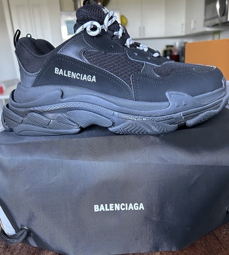 Balenciaga Triple S Sneaker in Black New Sizes 43 & 44 | eBay