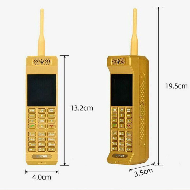 Classic Vintage Retro Brick Cell Phone Long Standby Dual SIM Mobile ...