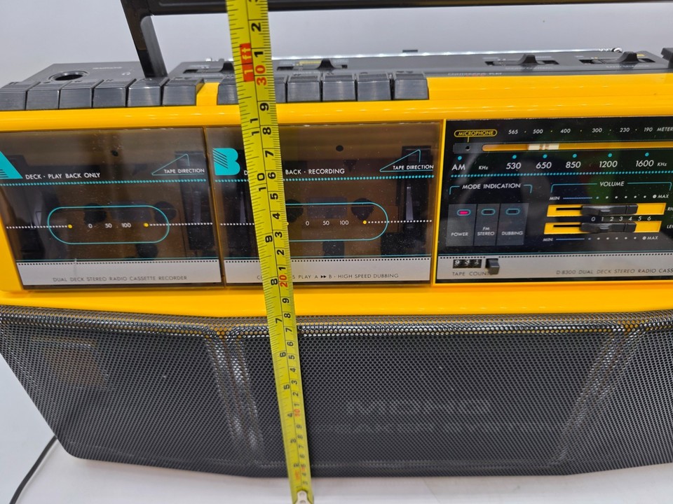 1980s Magnavox Radio Cassette Player All Works D8300 MDHQ Boom Box | eBay