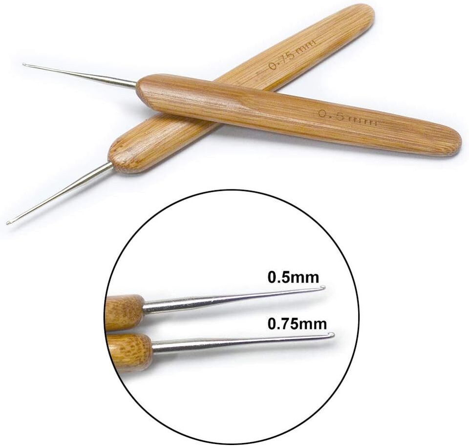 9PCS Dreadlock Crochet Hook for Hair Dreadlock Needle Tool for Braid ...