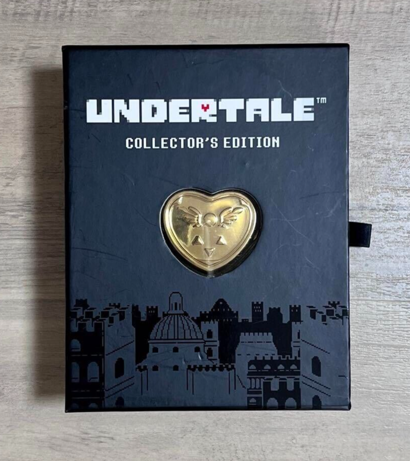UNDERTALE Collector's Edition ps vita Heart Musical Locket Music Box ...