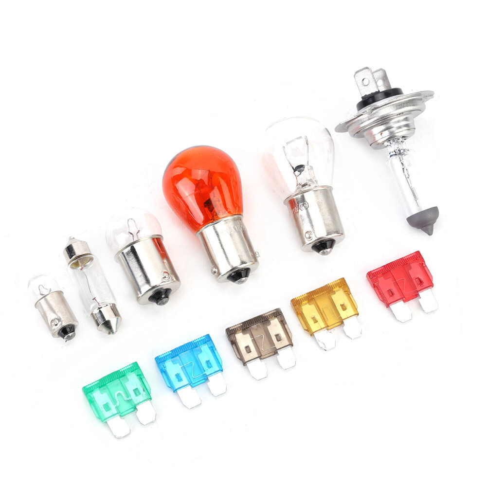 30pcs/Set H7 Car Emergency Halogen Light Bulb Fuse Blade Kit | eBay