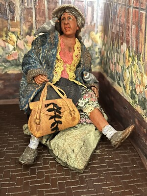Marcia Backstrom OOAK 1:12 Scale Bird Lady Doll. | eBay