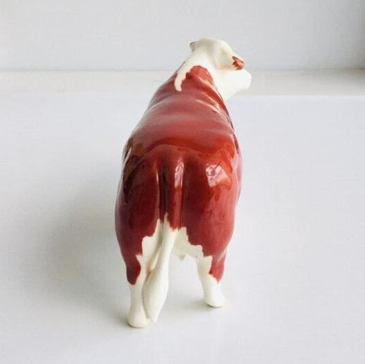 Vintage Beswick Hereford Cow Ch of Champions Decorative Figurine ...