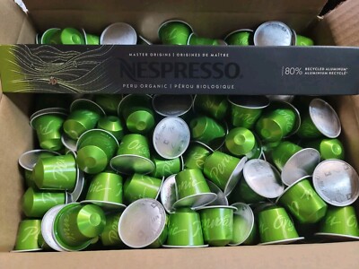 Nespresso Peru Organic Limited Edition 280 Capsules ORIGINAL BULK/LOOSE ...