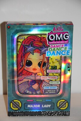 LOL Surprise OMG Dance Major Lady Fashion Doll 15 Surprises, NEW ...
