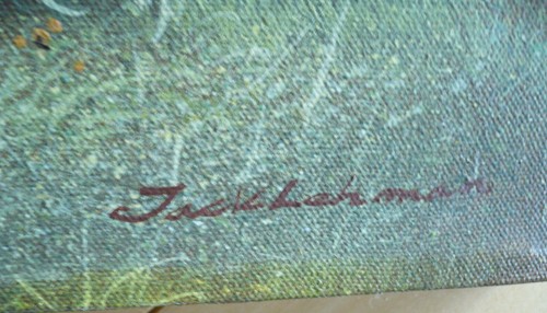 JACK LEHMAN, LISTED SURREAL MODERNIST MODERNISM MODERN LANDSCAPE ...