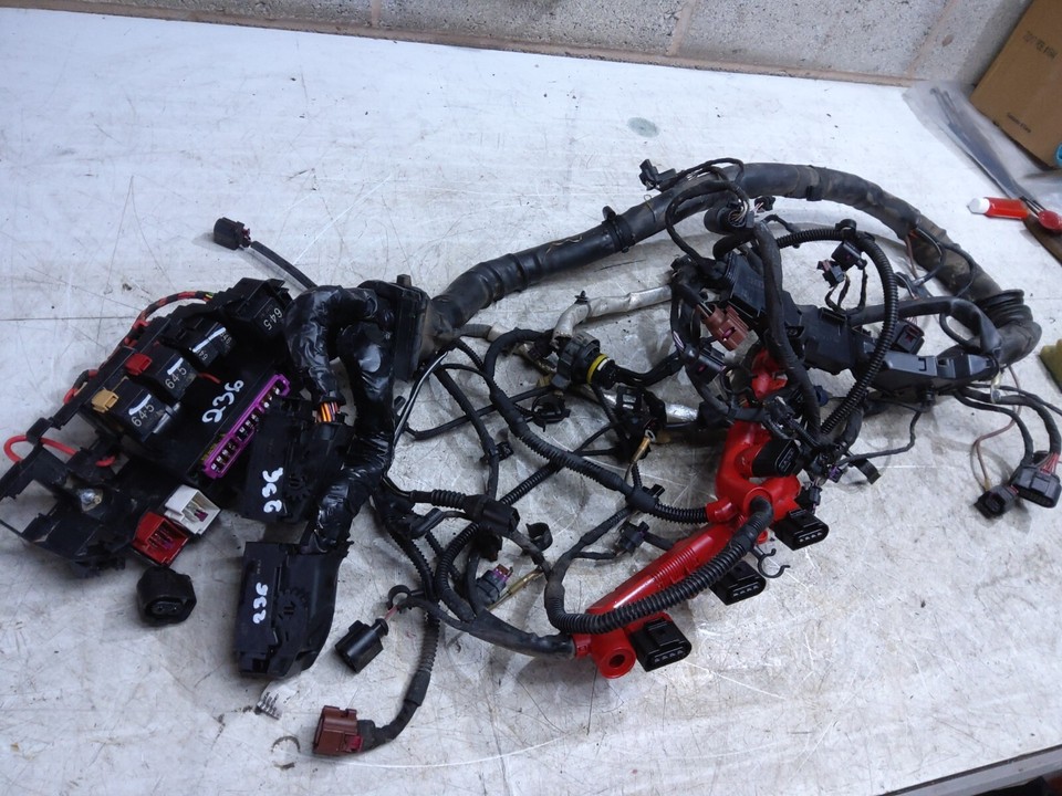 Audi S5 8T V6T 3.0 V6 TFSI Engine Wiring Loom CREC 8K2971074DJ 2016 ...