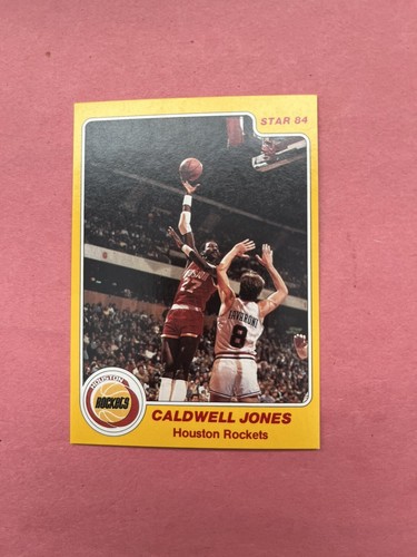 1983-84 Star #77 Houston Rockets Caldwell Jones NRMT CONDITION. | eBay