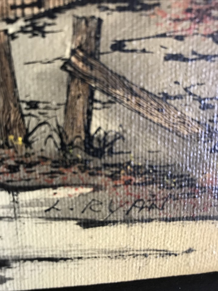L. Ryan Original Painting 10 x 8. | eBay