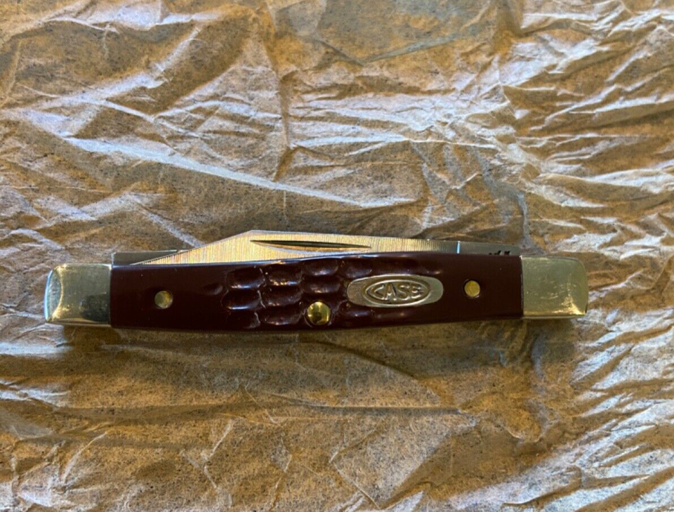 Case XX Pen Brown SM DL ST Folding Pocket Pen Knife 6233 SS Item # 083 ...