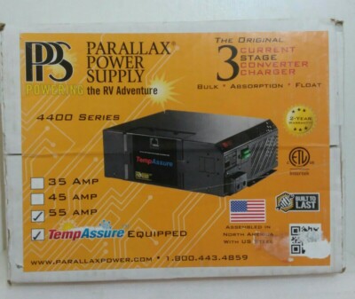 Parallax POWER Supply 4400 55amp New in Box TempAssure Equipped | eBay