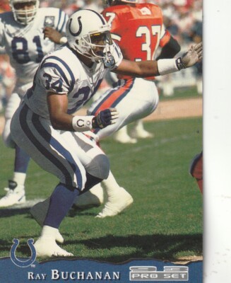 FREE SHIPPING-MINT-1993 Pro Set #194 Ray Buchanan PLUS COLTS BONUS ...