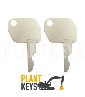 Thwaites (Set of 2) Dumper Keys 92274 New Holland 340 755B 550 540A 555 ...