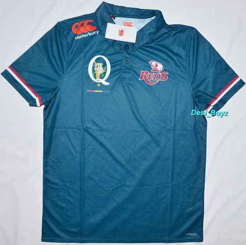 NWT - Qld Reds Polo Shirt Super Rugby Pacific Polo Mens Size: MEDIUM | eBay