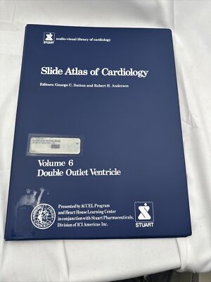 Stuart Slide Atlas Of Cardiology Volume 6 Double Outlet Ventricle | eBay