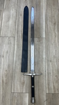 44” Steel Longsword – Unmarked Blade – w/ Sheath – Rust on Blade | eBay