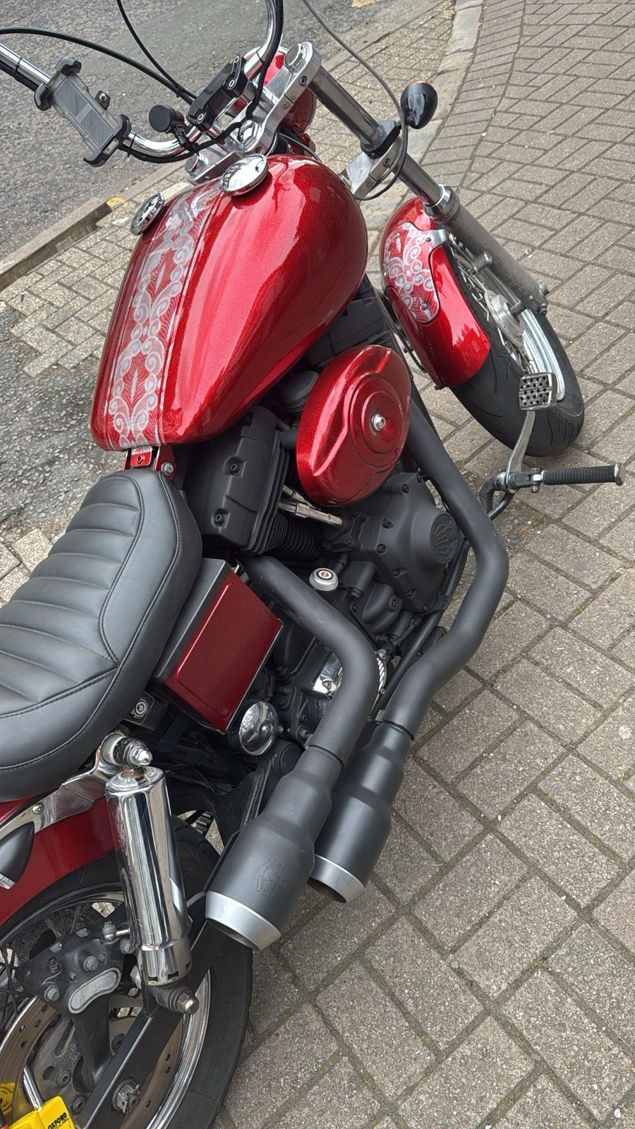 1999 Harley Davidson Superglide Candy Apple Red - Bike Years - 1990s