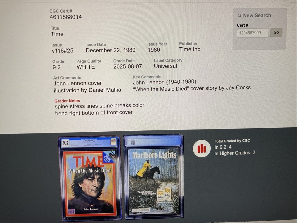 ⭐️ Time December 22 1980 - John Lennon When The Music Died Beatles ...