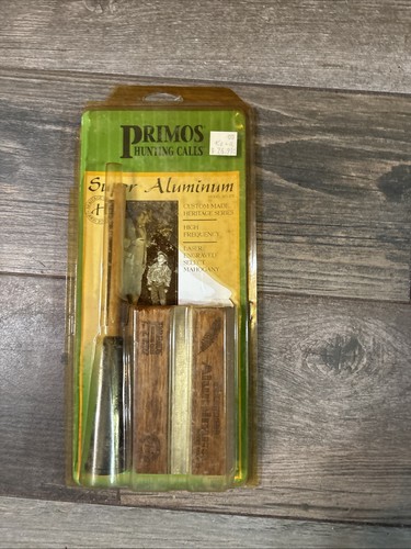 Primos Super Aluminum Turkey Call & Striker Model 235 Vintage Made USA ...