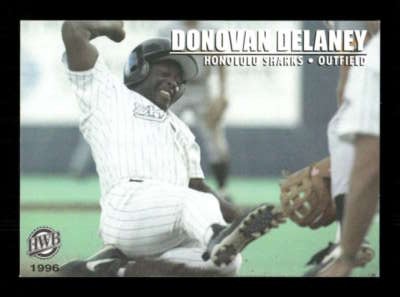 2005 HWB Honolulu Sharks Winter Baseball 30 Donovan Delaney ssp very ...