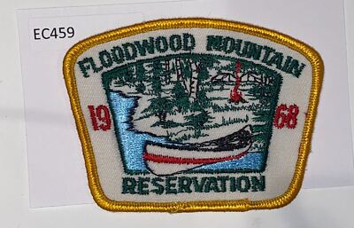 Boy Scout Camp Patch Floodwood Mountain Reservation 1968 | eBay