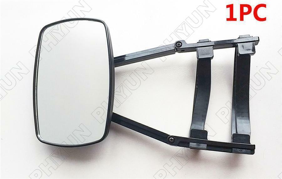 Adjustable Towing Extension Mirror Clip-on Wide Rear View For Truck ...