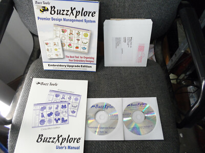 BuzzXplore V1 & V2 Upgrade Premier Embroidery Design Windows 10, 8, 7, & VISTA | eBay