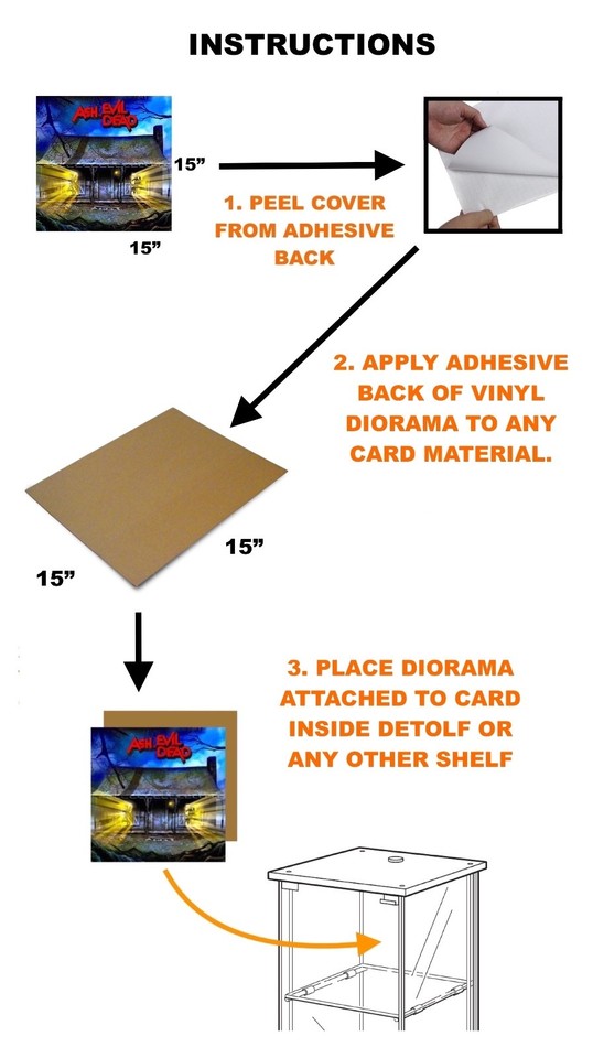 1/6 Lost Boys Backdrop 15"x15" - For 1/6 David Vampire Figure | eBay