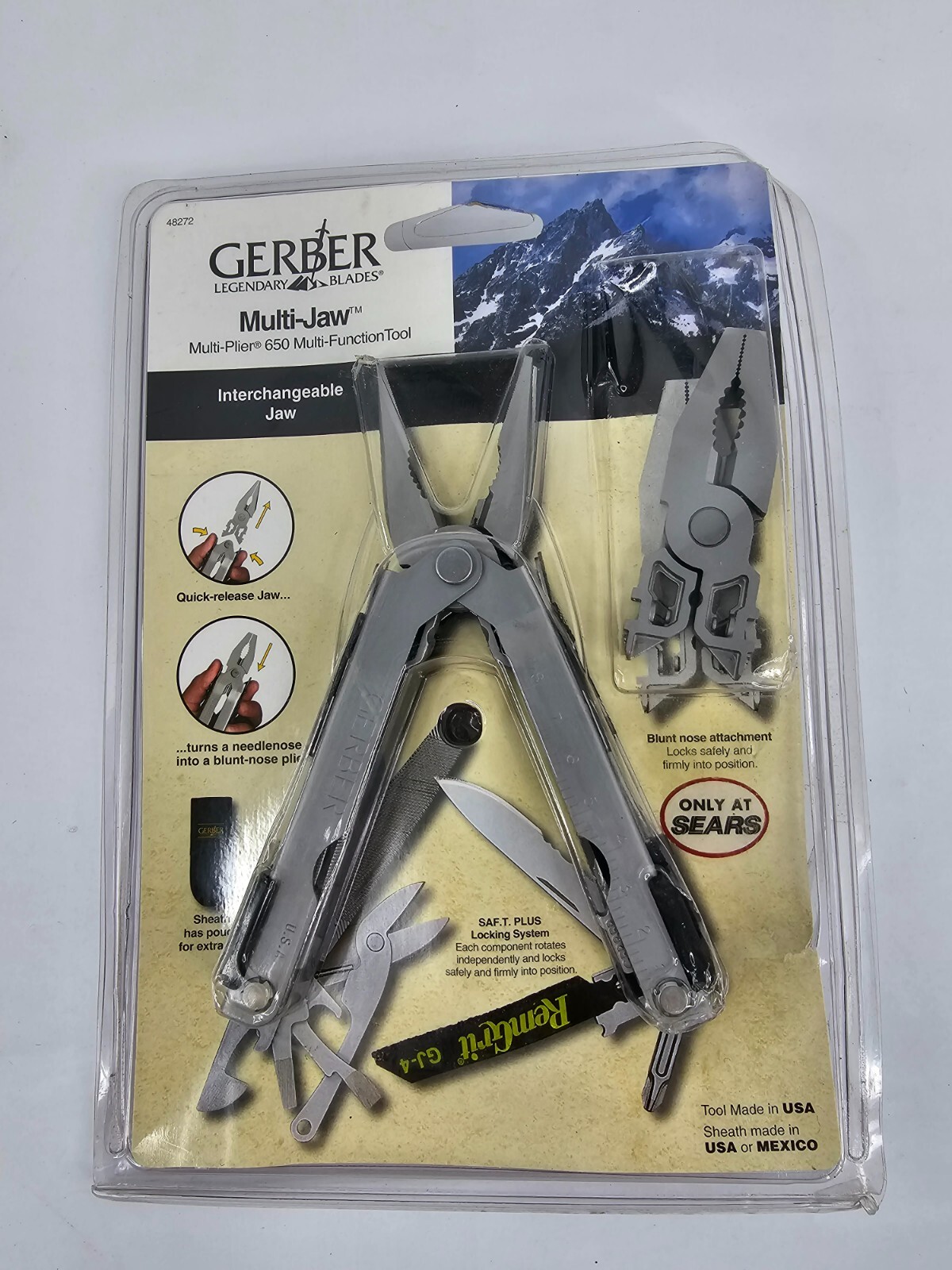 Gerber MP650 Evolution Multi-Plier Interchangeable Head Multi-Tool With ...