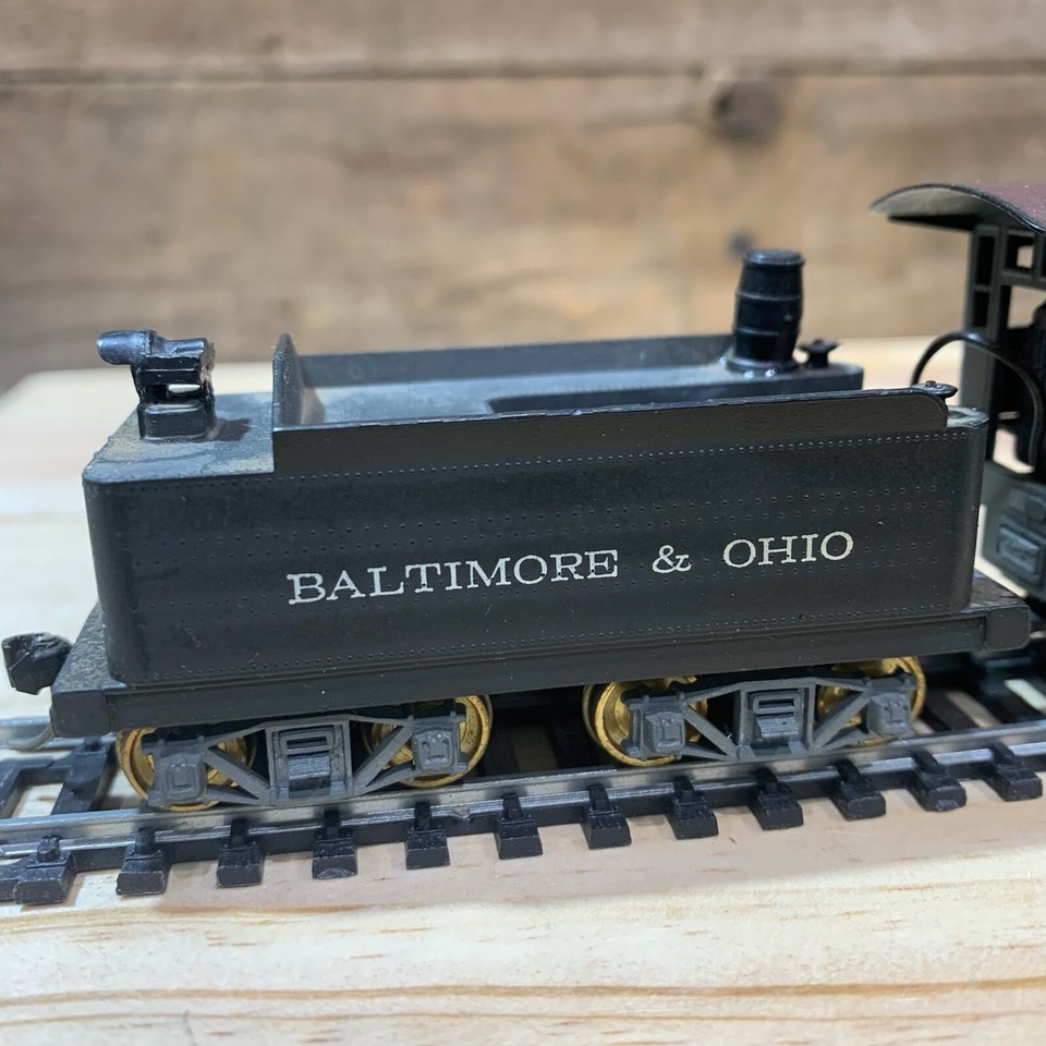 Vintage Baltimore & Ohio, HO Scale, 2-8-0 Locomotive with Tender | eBay