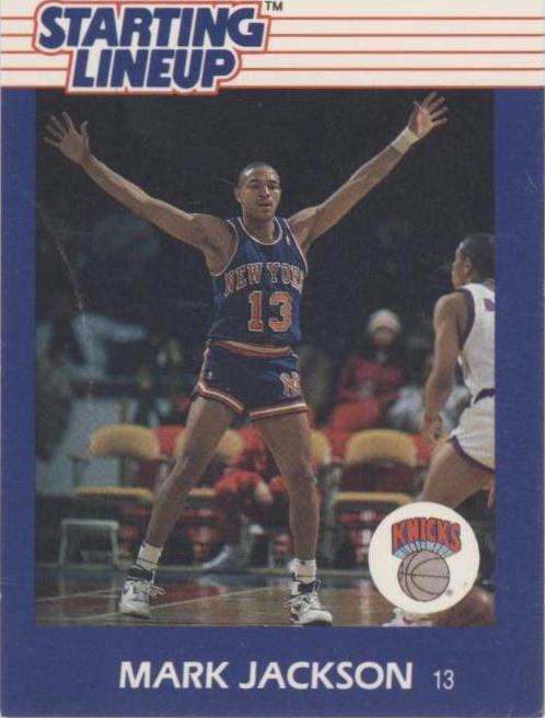 1988 Kenner Starting Lineup Cards - Mark Jackson (RC) for sale online ...
