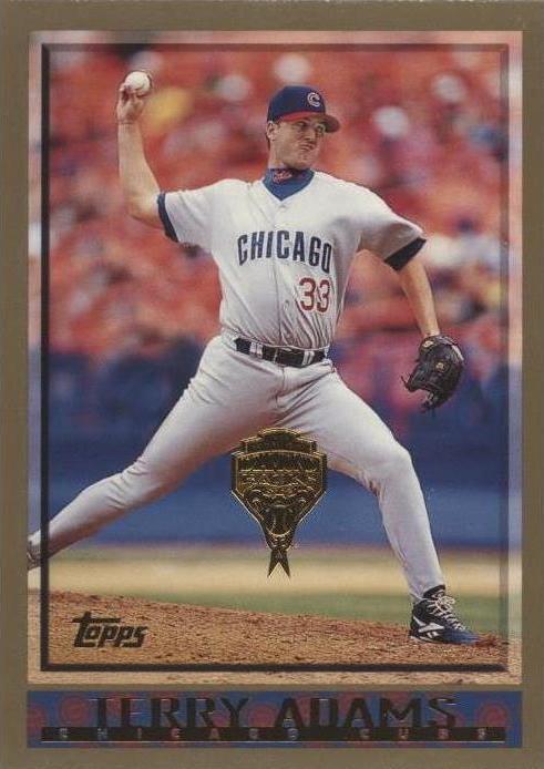 1998 Topps - Terry Adams #78 Inaugural Arizona Diamondbacks for sale ...