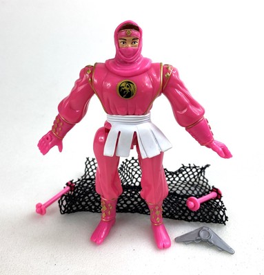 Pink Ninja Ranger Mighty Morphin Power Rangers Action Figure Complete ...