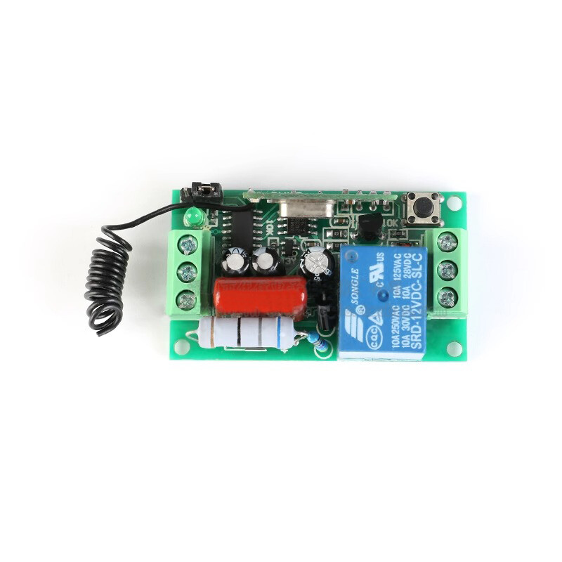 AC 220V 10V 315MHz Wireless Control Remote Switch Module Learning Code ...