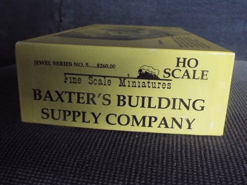 Fine Scale Miniatures BAXTERS BUILDING SUPPLY Kit FSM egpcrko | eBay