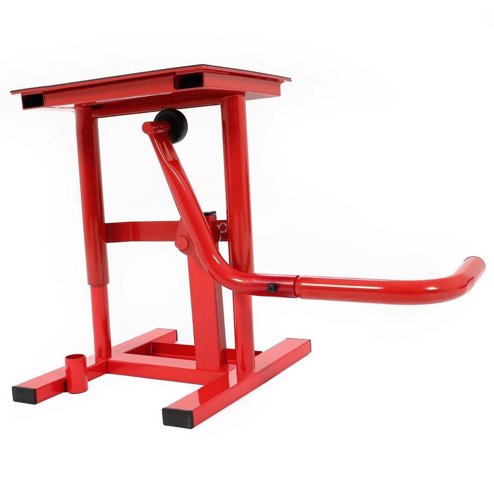 Dirt Bike Jack Lift Stand Motorcycle 330 LBS Adjustable Height Hoist ...