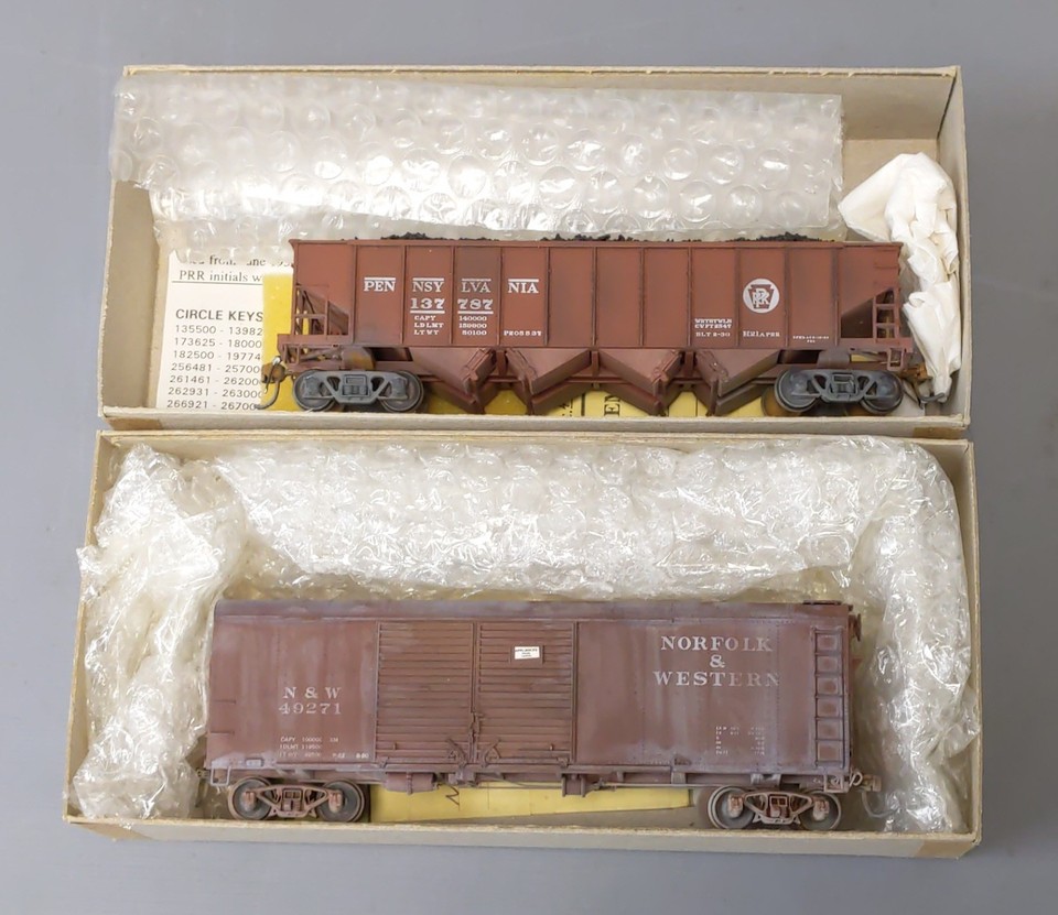 Bowser HO Scale Assorted Assembled Freight Car Kits [6] EX/Box | eBay