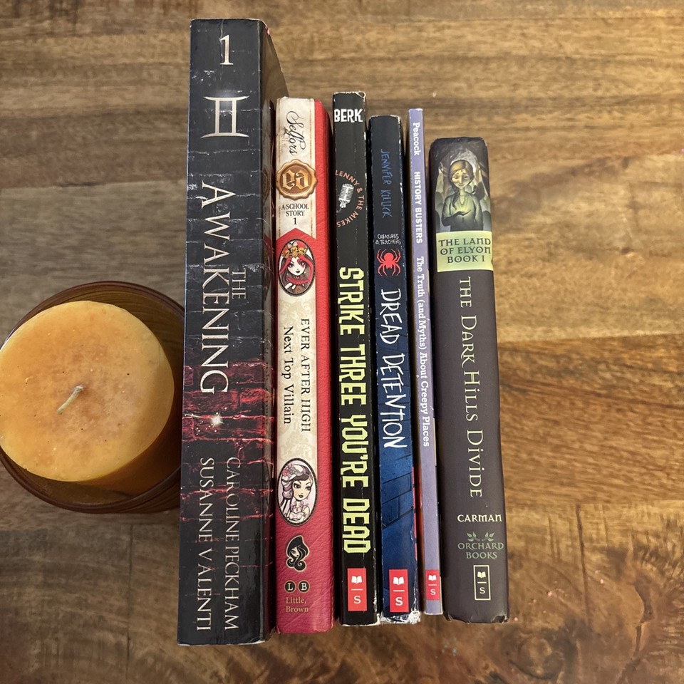 YA Spooky Book Lot. Six Books | eBay